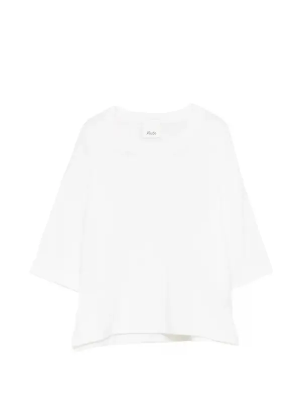 ALLUDE Short-sleeve Top