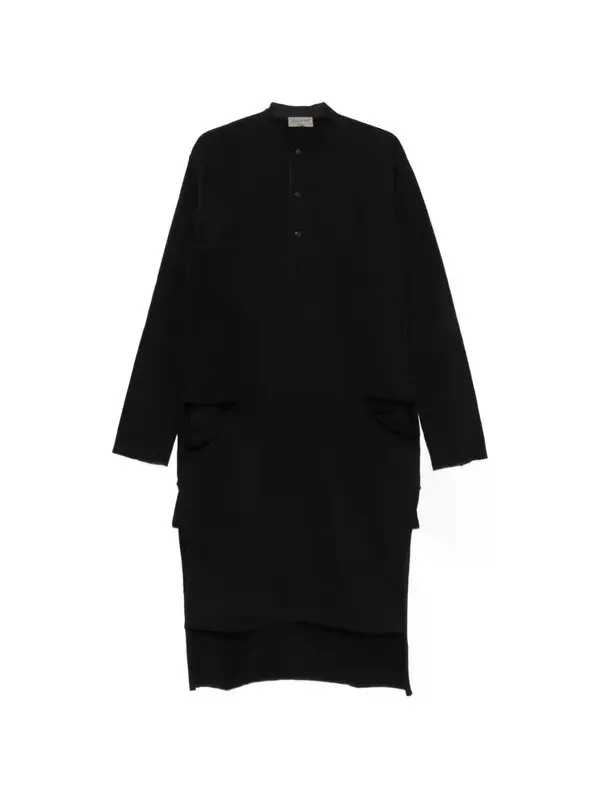 Yohji Yamamoto Long-length T-shirt - Black