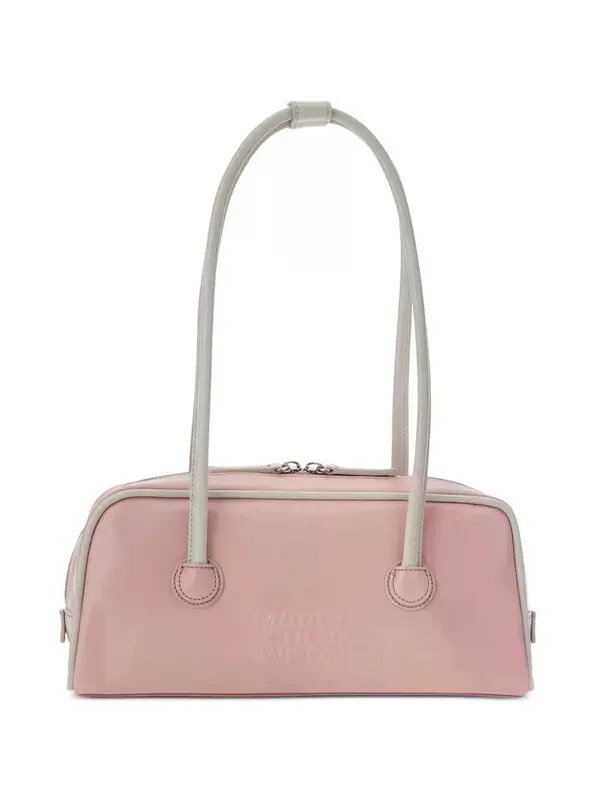 MARGESHERWOOD Crinkle Leather Shoulder Bag - Pink