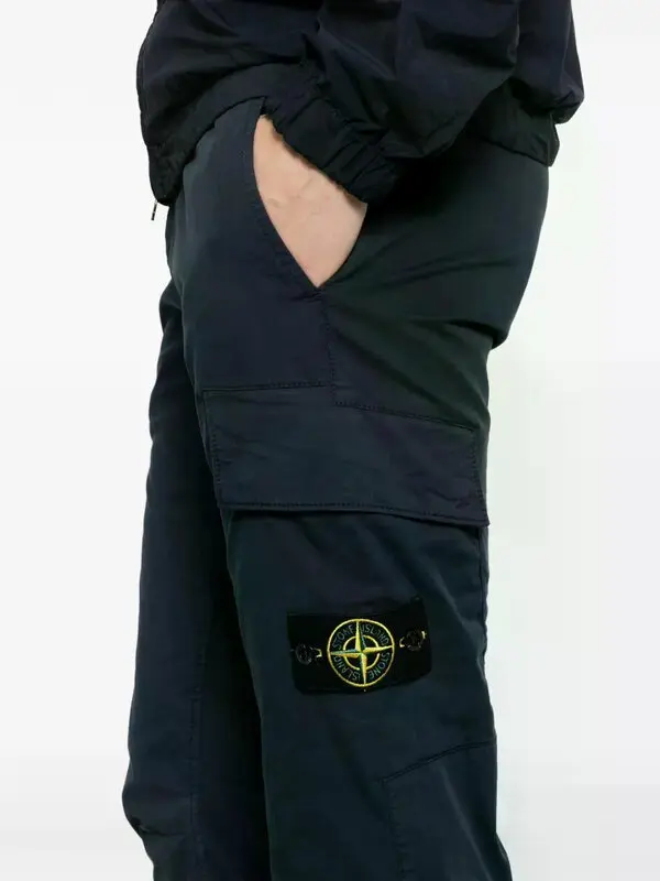 Stone Island Logo-patch Cargo Pants