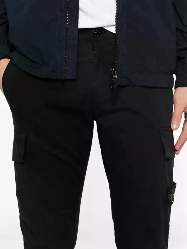Stone Island Logo-patch Cargo Pants