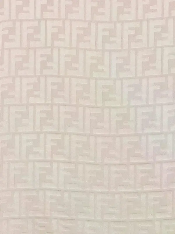 Fendi Logo Rectangular Scarf