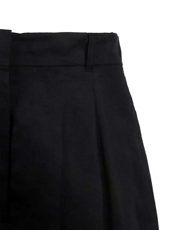 Max Mara Linen Bermuda Shorts
