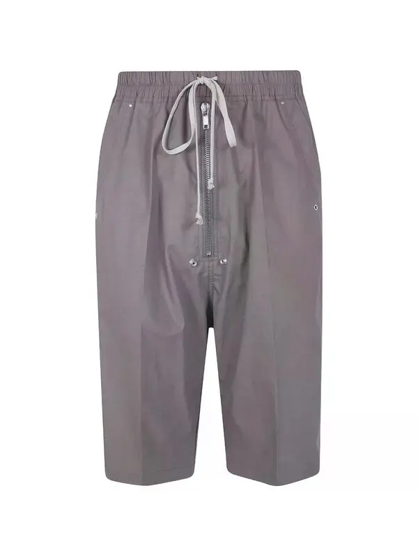 Rick Owens Zip-front Drawstring Shorts