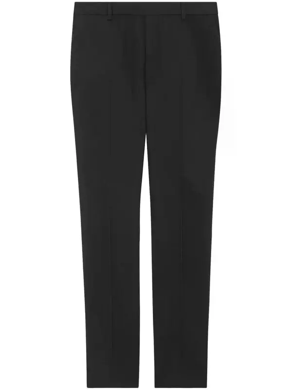 Saint Laurent Straight-leg Tailored Trousers - Black