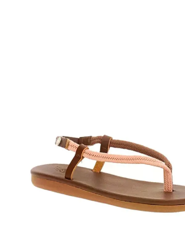 ANCIENT GREEK SANDALS Braided Strap Flat Sandals