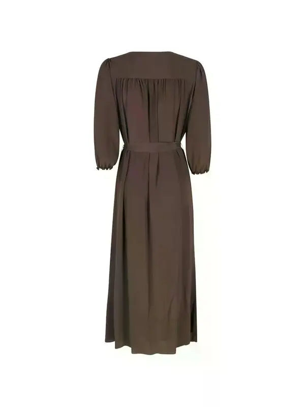 Seventy Belted V-neck Dress