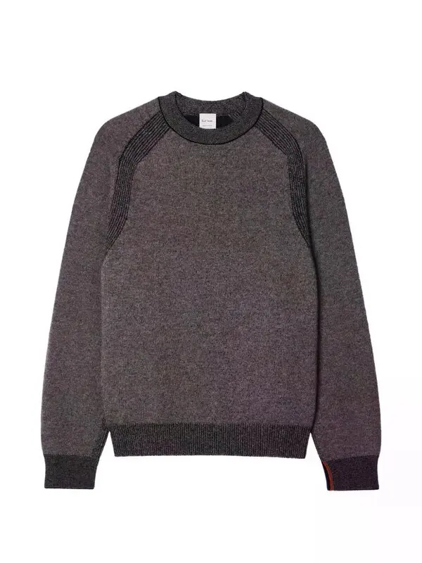 Paul Smith Crew-neck Panelled Sweater