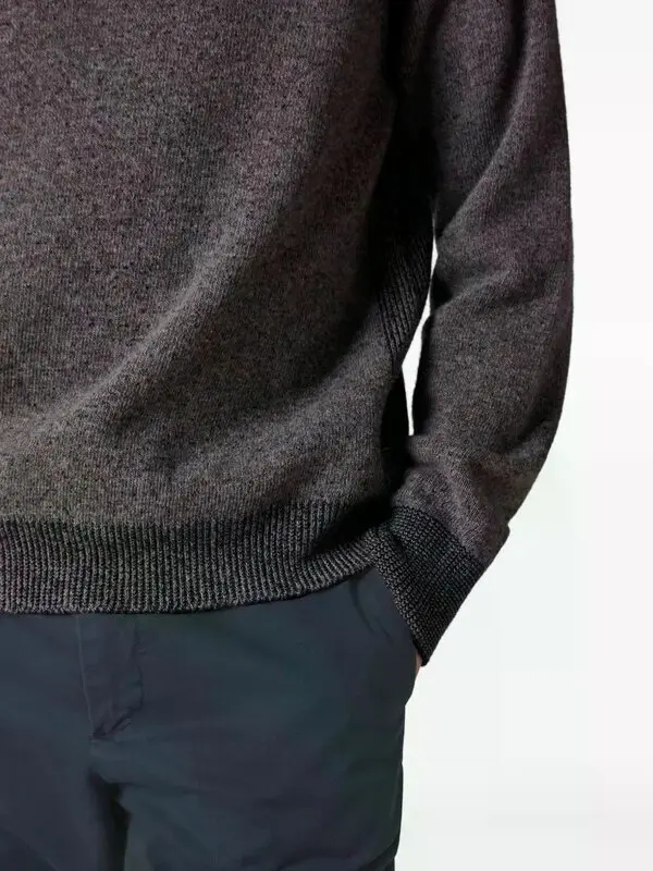 Paul Smith Crew-neck Panelled Sweater