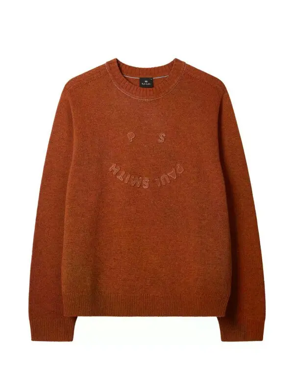 Paul Smith Embroidered Crew-neck Sweater