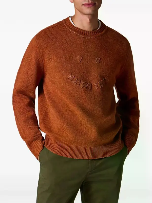 Paul Smith Embroidered Crew-neck Sweater
