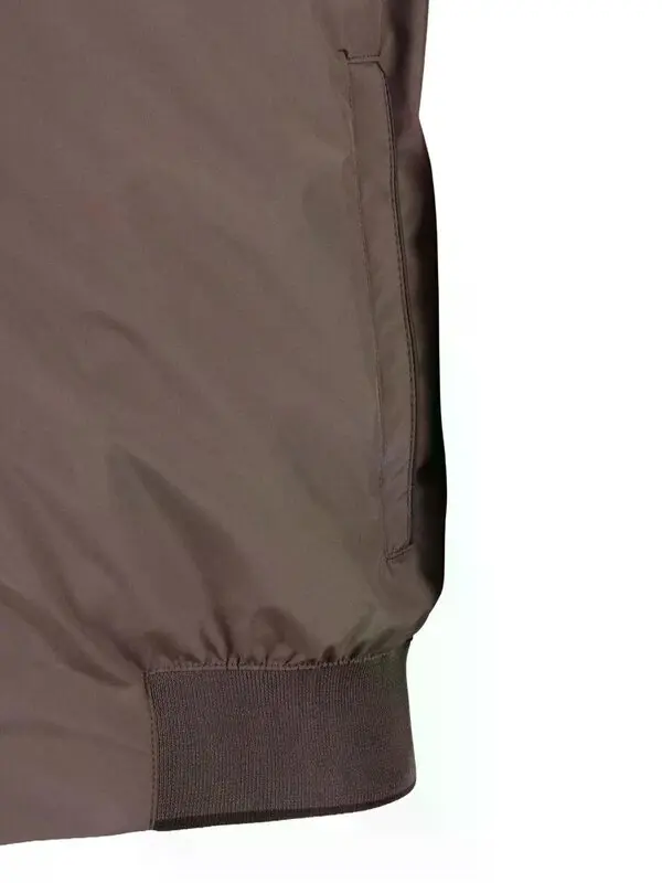 MOORER Hooded Zip-up Jacket