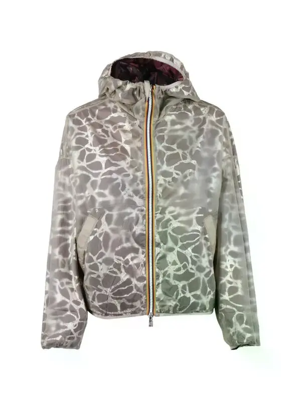 K-WAY Lightweight Hooded Jacket - Red