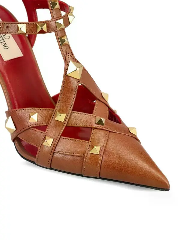 Valentino Garavani Studded Pumps With Adjustable Straps