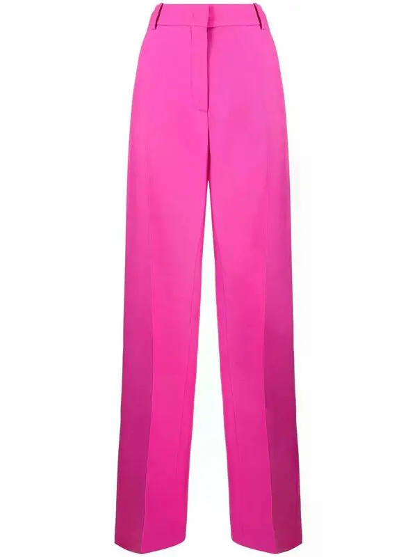 Valentino Garavani High-waisted Virgin Wool-blend Trousers