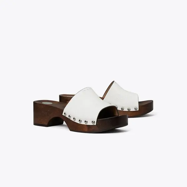 Tory Burch Sandal Clog - White