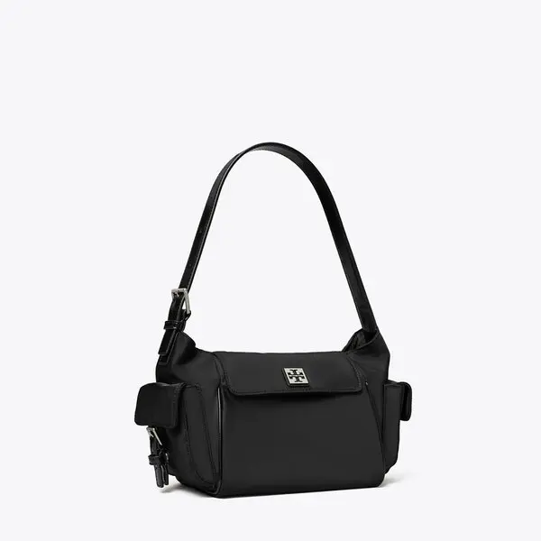 Tory Burch Virginia Pocket Shoulder Bag - Black