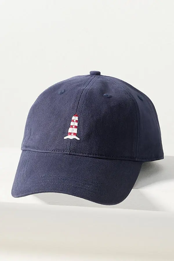 FRASIER STERLING Nautical Icon Baseball Cap - Lighthouse /  Navy