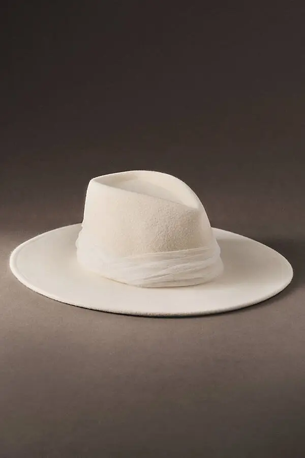 Eugenia Kim Harlow Wool Hat - White