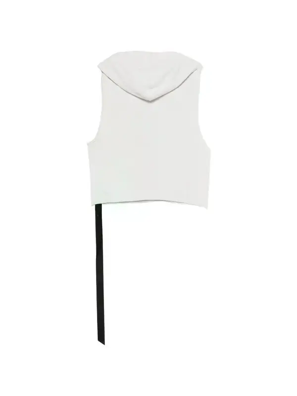 Rick Owens Sleeveless Drawstring Hoodie