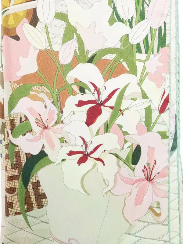 Fendi Floral-print Scarf