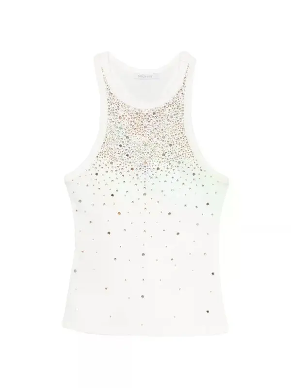 Patrizia Pepe Embellished Sleeveless Top