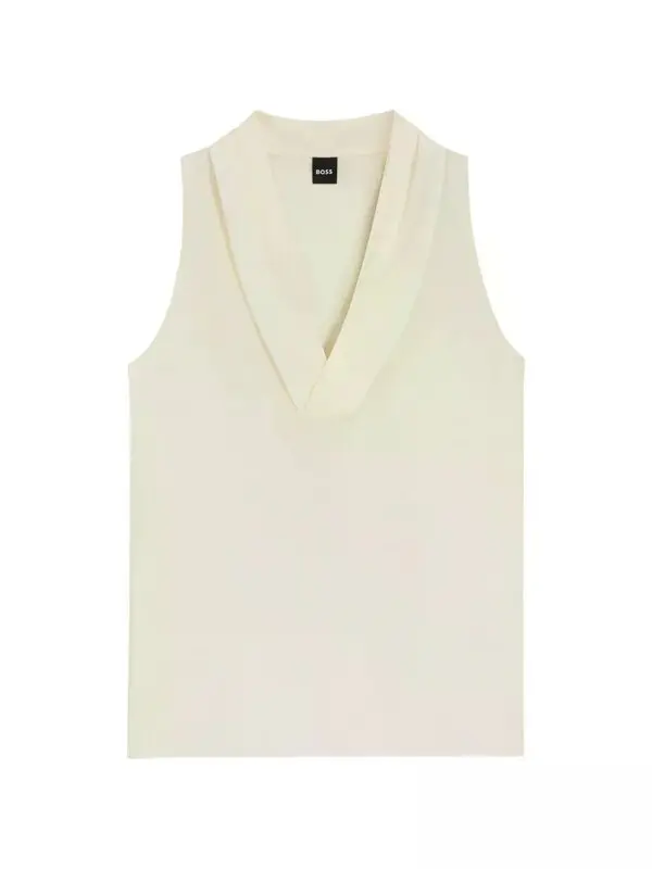 BOSS Sleeveless Silk Top