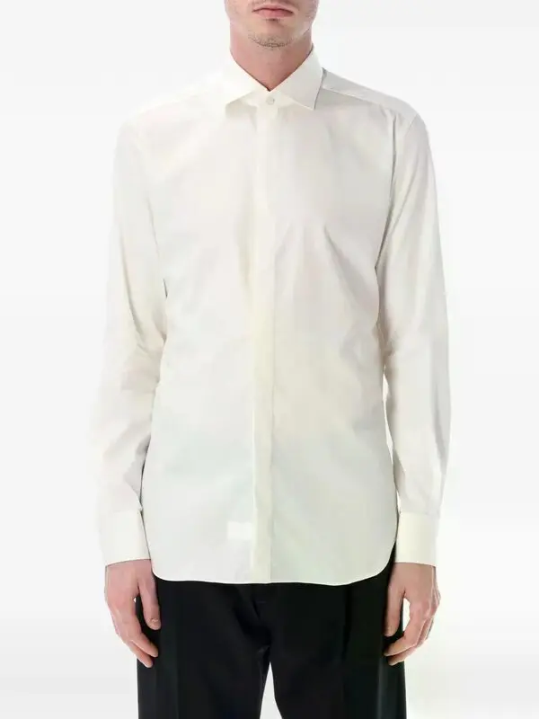 XACUS Tailor Button-up Plain Shirt - Neutrals