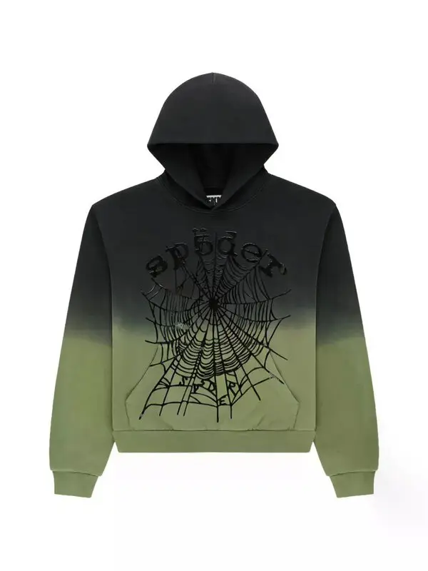 SP5DER Ombre Web Hoodie