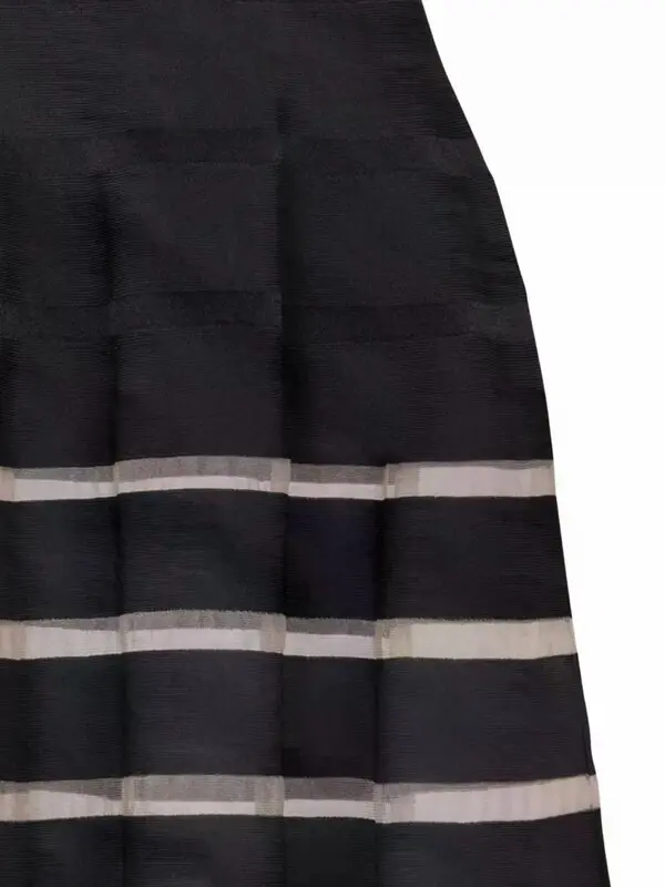 Balmain Striped Skirt