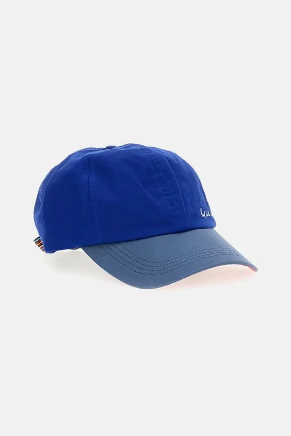 Barbour Paul Smith X Visor Cap - Blue