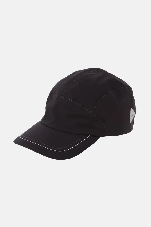 AND WANDER Pertex Shield Rain Cap - Nero