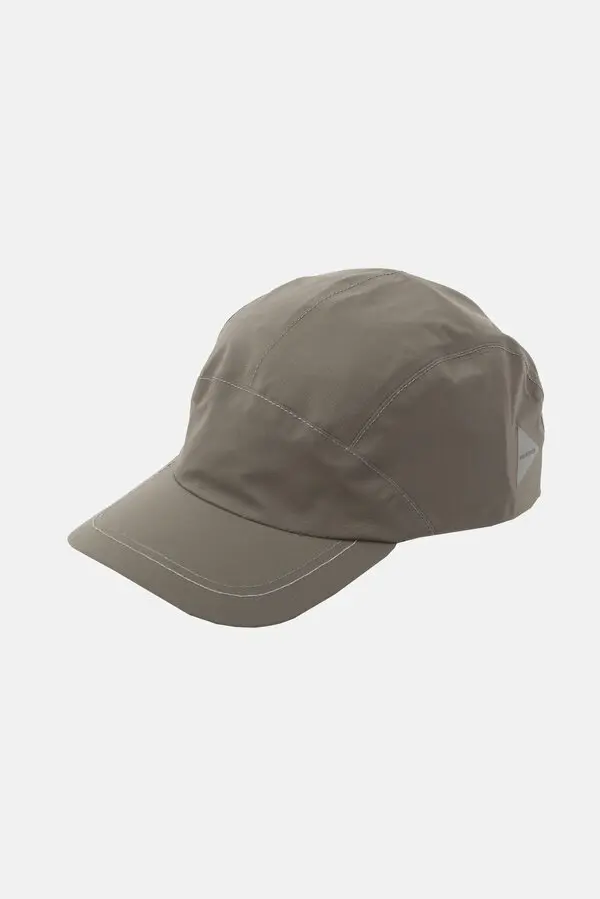 AND WANDER Pertex Shield Rain Visor Cap - Grey