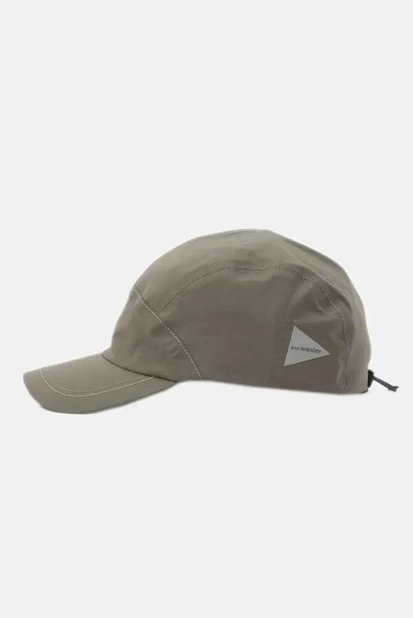 AND WANDER Pertex Shield Rain Visor Cap - Grey