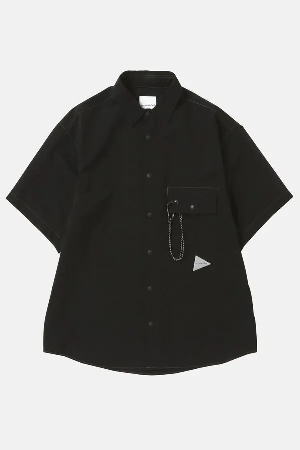 AND WANDER Breathable Shirt - Black
