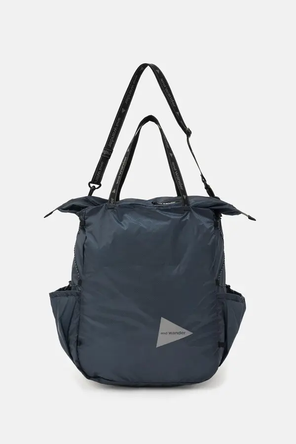 AND WANDER Sil Hand Bag - Blue