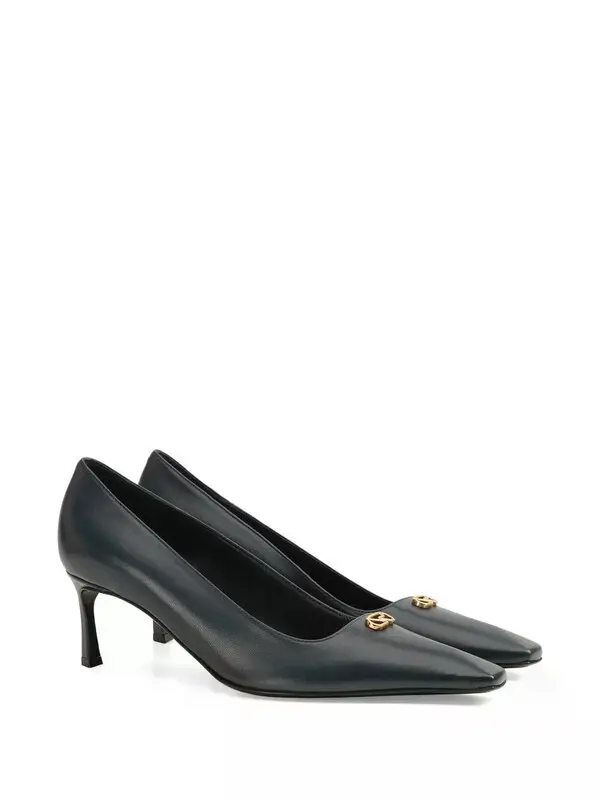 SERGIO ROSSI Surge Embellishment Pumps - Blue