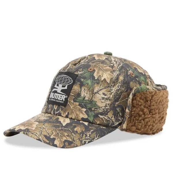 BUTTER GOODS All Terrain 5 Panel Cap - Forest Camo