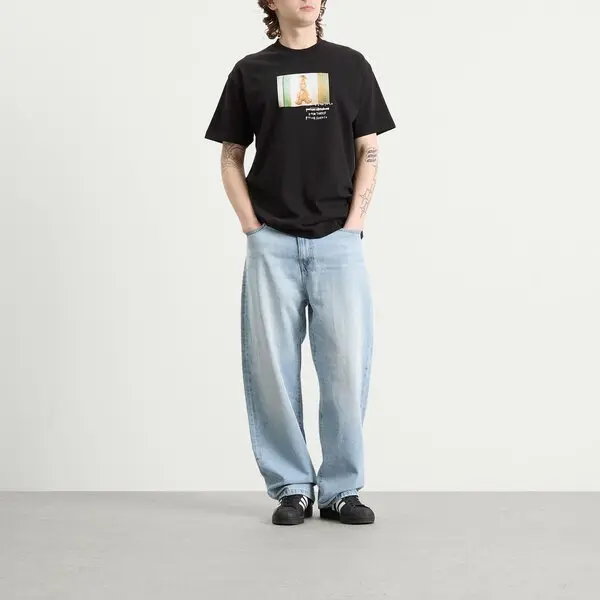 POLAR SKATE CO. Bunny 2 T-shirt - Black
