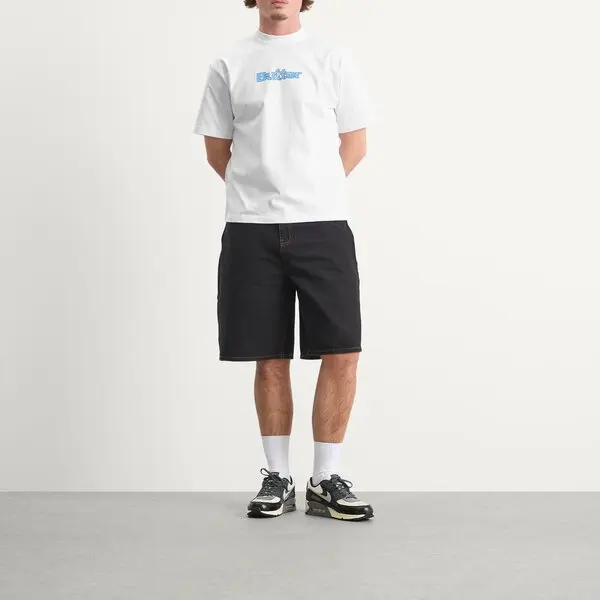 BUTTER GOODS Smashed Logo T-shirt - White