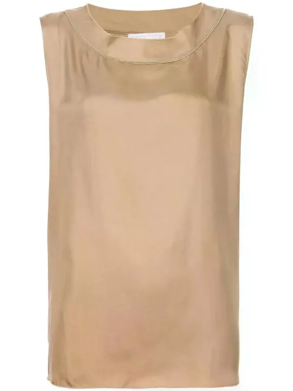 Fabiana Filippi Sleeveless Blouse - Brown