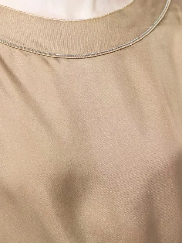 Fabiana Filippi Sleeveless Blouse - Brown