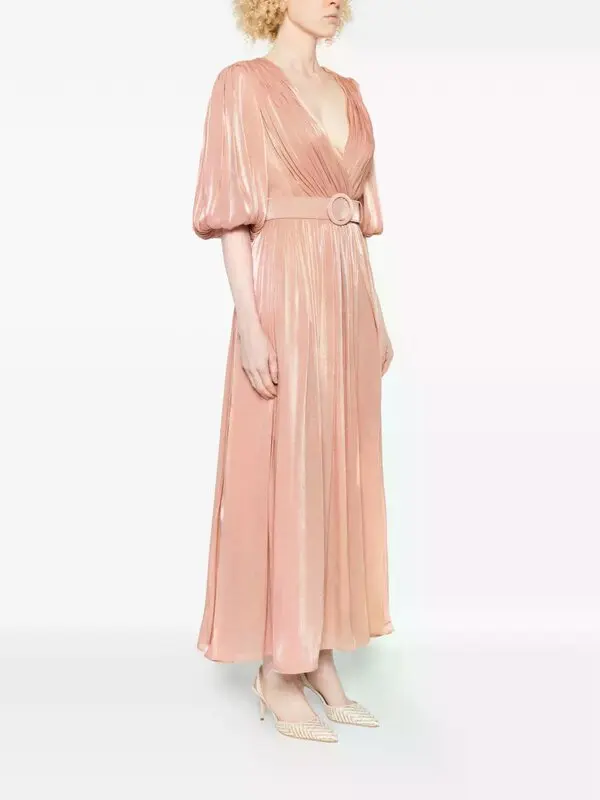 Costarellos V-neck Maxi Dress