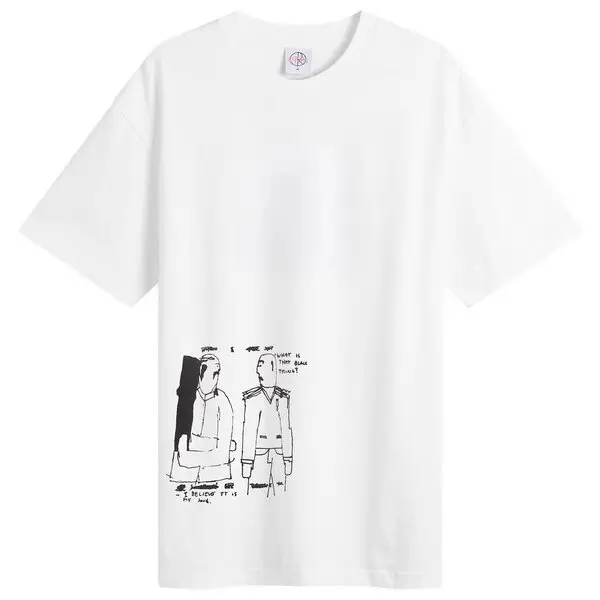 POLAR SKATE CO. The End T-shirt - White