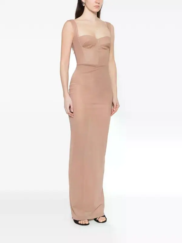 Alex Perry Sleeveless Maxi Dress - Neutrals