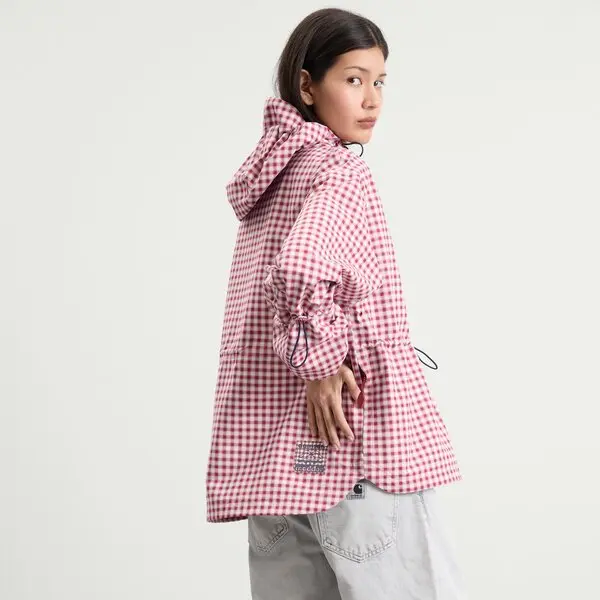 DAMSON MADDER Exclusive Matilda Waterproof Raincoat - Cherry Gingham
