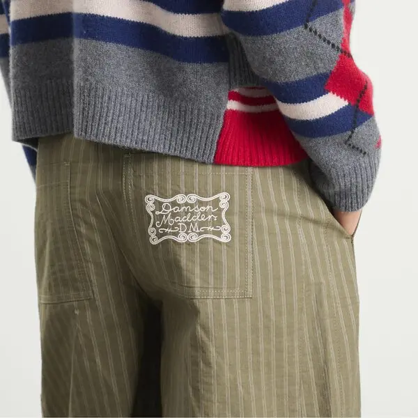 DAMSON MADDER Organic Cotton Utility Trousers