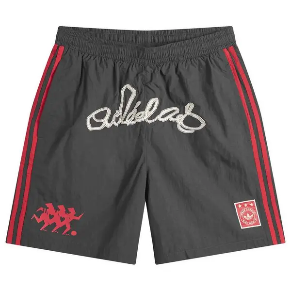 Adidas Nylon Gfx Short - Utility Black