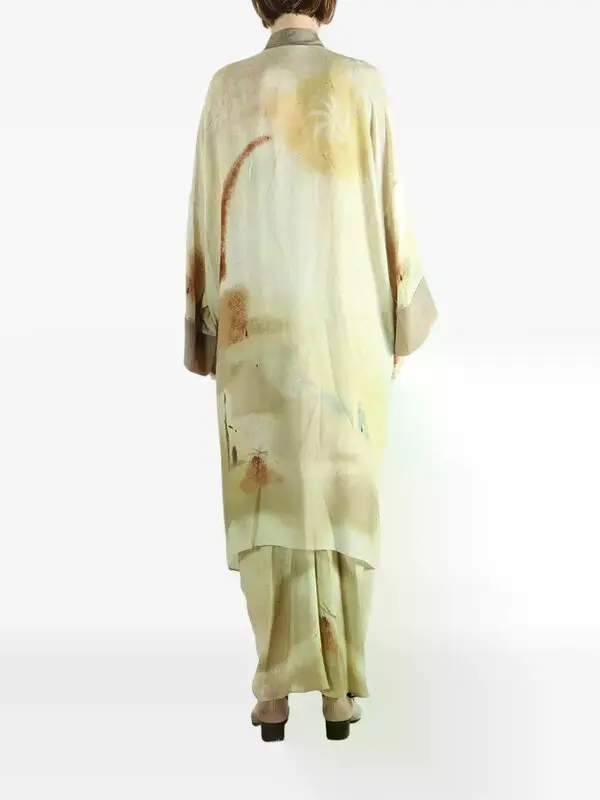 YANGKEHAN Tie-front Cape