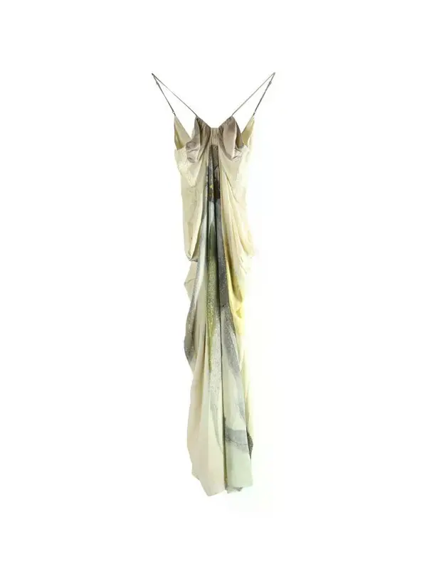 YANGKEHAN Sleeveless Maxi Dress With Rear-zip